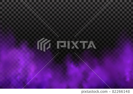 Purple poisonous gas, dust and smoke effect. - Stock Illustration ...