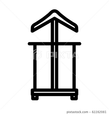 Hanger Stand Icon - Stock Illustration [82282081] - PIXTA