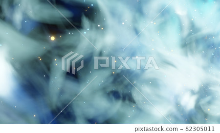 Nebula Galaxy Space Fog Blue [There is another... - Stock Illustration ...