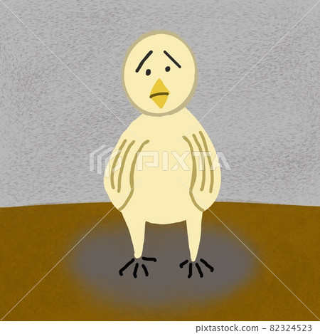 Worried bird - Stock Illustration [82324523] - PIXTA