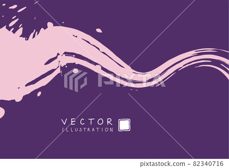 Abstract ink background. Chinese calligraphy... - Stock Illustration ...