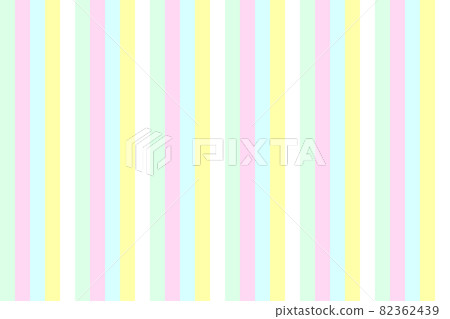Pastel striped background - Stock Illustration [82362439] - PIXTA