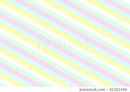 Pastel striped background - Stock Illustration [82362490] - PIXTA