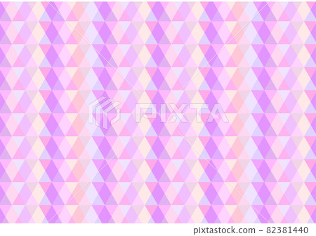 Cute polygon background material - Stock Illustration [82381440] - PIXTA