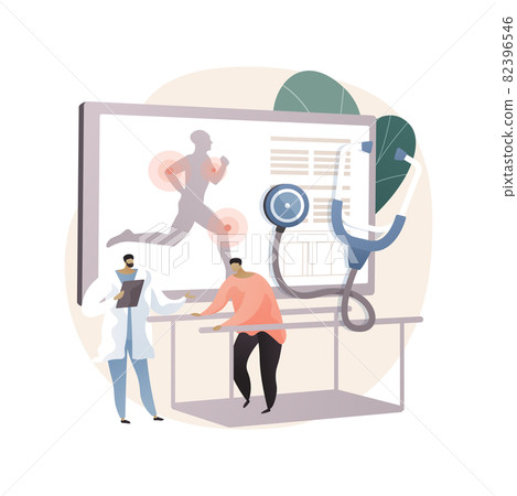 Sport medicine abstract concept vector... - Stock Illustration ...
