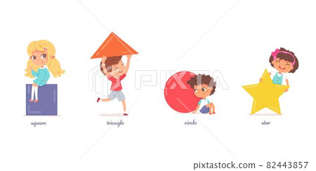 Shapes Clip Art For Kids Shapes Clipart Basic 2D Shapes