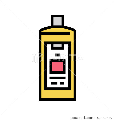 color safe detergent color icon vector... - Stock Illustration ...