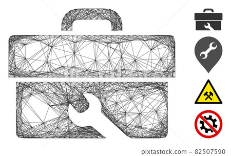 Linear Tools Vector Mesh - Stock Illustration [82507590] - PIXTA