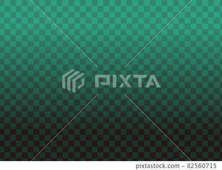 Illustration material: Checkered pattern (green... - Stock Illustration ...