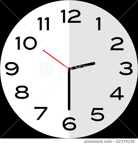 Half past 2 o'clock analog clock icon - Stock Illustration [82574236 ...