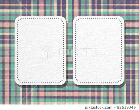 Tartan plaid frame - Stock Illustration [82619349] - PIXTA