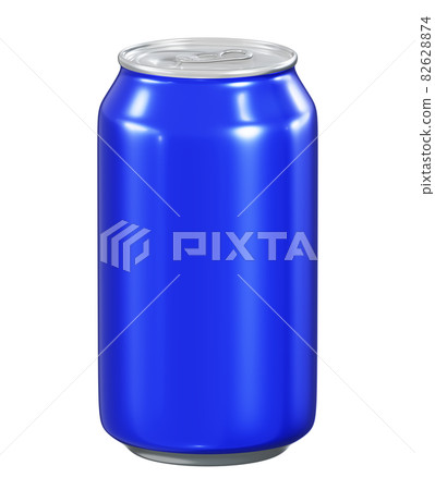 Realistic 3D illustration of the blank blue... - Stock Illustration ...