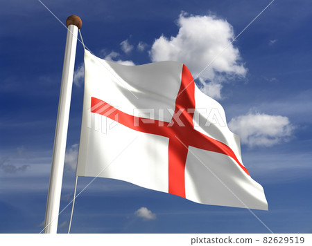 England flag (with clipping path) - Stock Illustration [82629519] - PIXTA