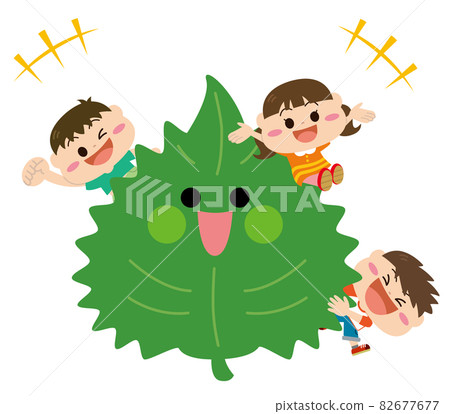 Vegetables / perilla - Stock Illustration [82677677] - PIXTA