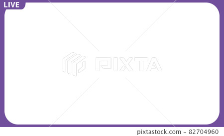 Thumbnail frame [Round angle standard] (8) - Stock Illustration ...