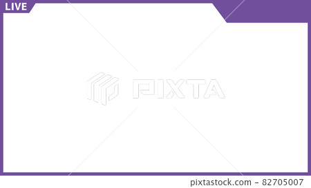 Thumbnail frame [Free space on the upper right]... - Stock Illustration ...