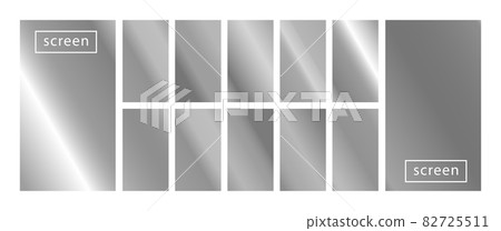 Mobile screen lock display collection of trendy... - Stock Illustration ...