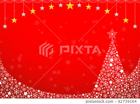 Christmas image background side - Stock Illustration [82739164] - PIXTA