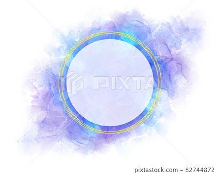 Alcohol ink art style material night sky... - Stock Illustration ...