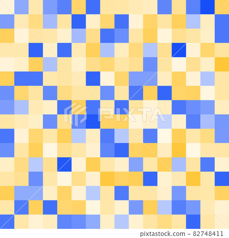 Seamless random squares, mosaic tiles... - Stock Illustration [82748411 ...