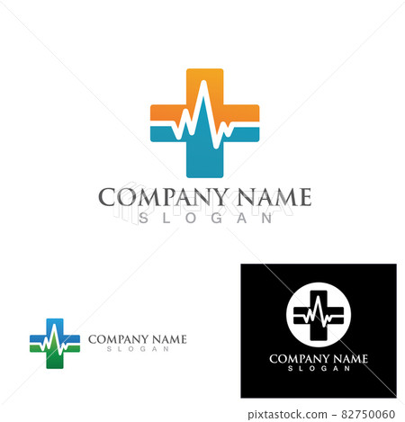 Hospital logo symbol vector template - Stock Illustration [82750060 ...
