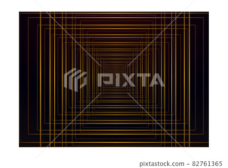 Vector object material of golden line pattern... - Stock Illustration ...
