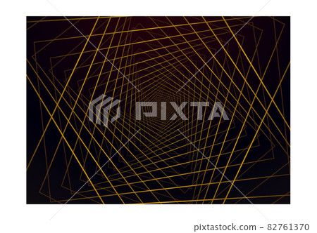 Vector object material of golden line pattern... - Stock Illustration ...