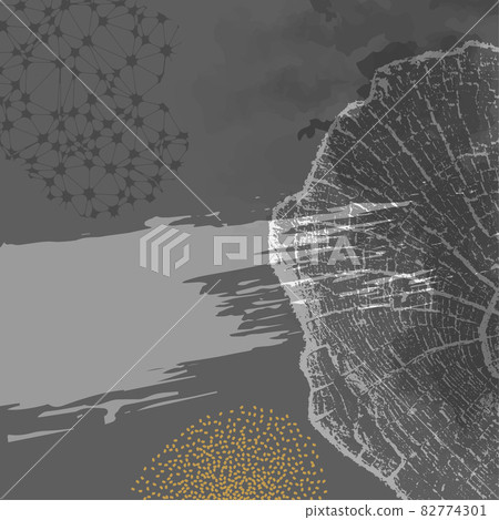 Creative concept flyer layout with tree growth... - Stock Illustration ...