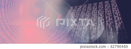 Computer code funnel and data processing...-插圖素材 [82790480] - PIXTA圖庫