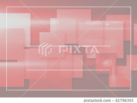 White lines and copy space against red squares... - Stock Illustration ...