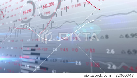 Image of stock exchange display board with... - Stock Illustration ...