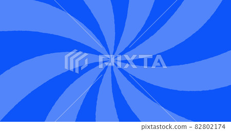 Stripes rotating and moving against blue... - Stock Illustration ...