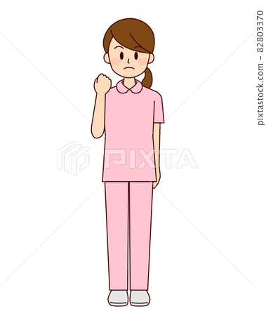 Female nurse fighting - Stock Illustration [82803370] - PIXTA