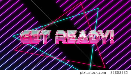 Image of you win text in pink metallic letters... - Stock Illustration ...