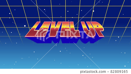 Level Up sign - Stock Illustration [82809165] - PIXTA