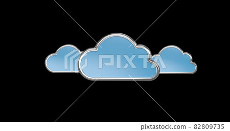 Cloud icons 4k - Stock Illustration [82809735] - PIXTA