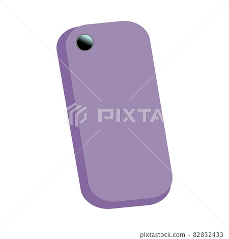 The back side of the smartphone - Stock Illustration [82832433] - PIXTA