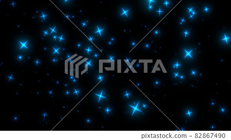 Glittering image of cross particles - Stock Illustration [82867490] - PIXTA