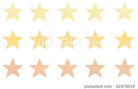 Natural color star material - Stock Illustration [82870039] - PIXTA