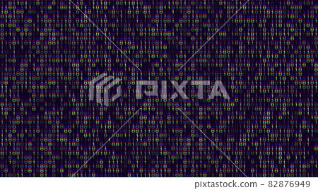 Stream line binary code glitched background.... - Stock Illustration ...