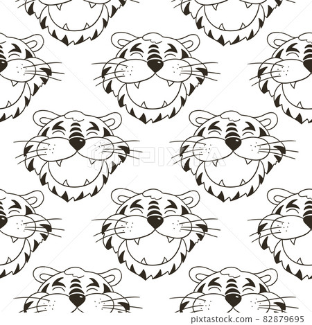 Symbol of 2022 in hand draw style. New Year... - Stock Illustration ...