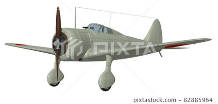 Type 97 fighter - Stock Illustration [82885964] - PIXTA
