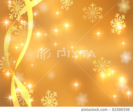 Christmas decoration ribbon, glittering... - Stock Illustration ...