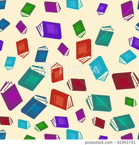 Simple and fashionable picture book pattern... - Stock Illustration ...