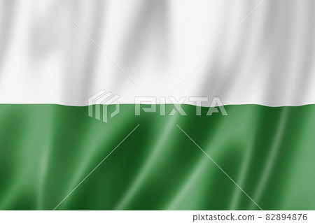 Saxony state flag, Germany - Stock Illustration [82894876] - PIXTA