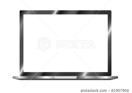 Notebook computer screen composition - Stock Illustration [82907908 ...
