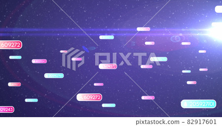 Image of cursors over social media icons and... - Stock Illustration ...