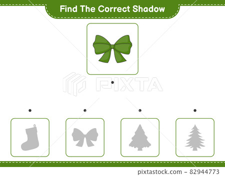 Find the correct shadow. Find and match the... - Stock Illustration ...
