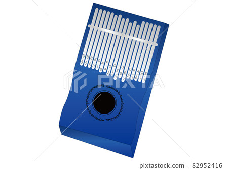 Blue kalimba - Stock Illustration [82952416] - PIXTA