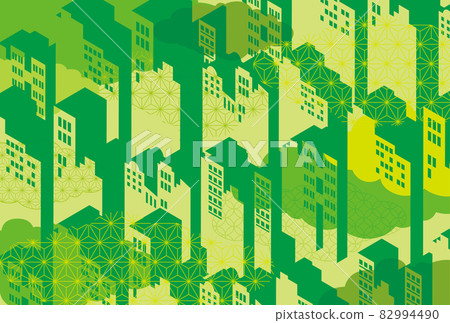City, city pattern illustration background - Stock Illustration ...